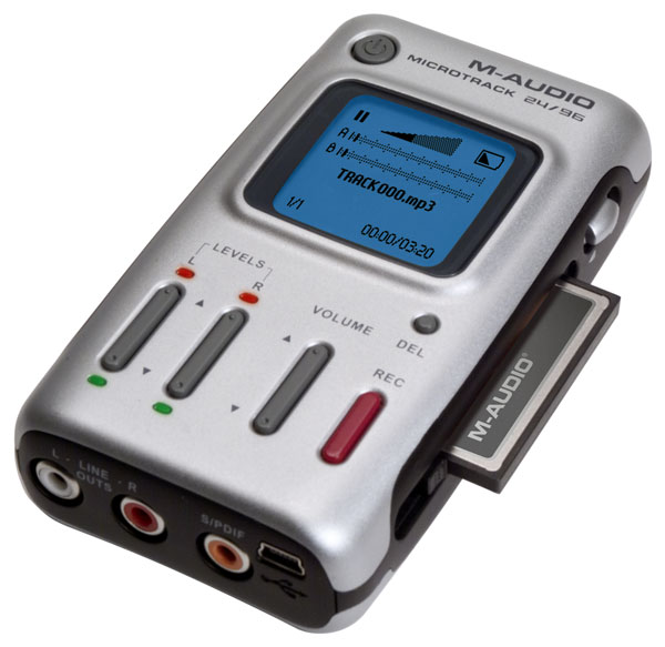 DC Audiovisuel - MicroTrack 24/96, compacité et facilité